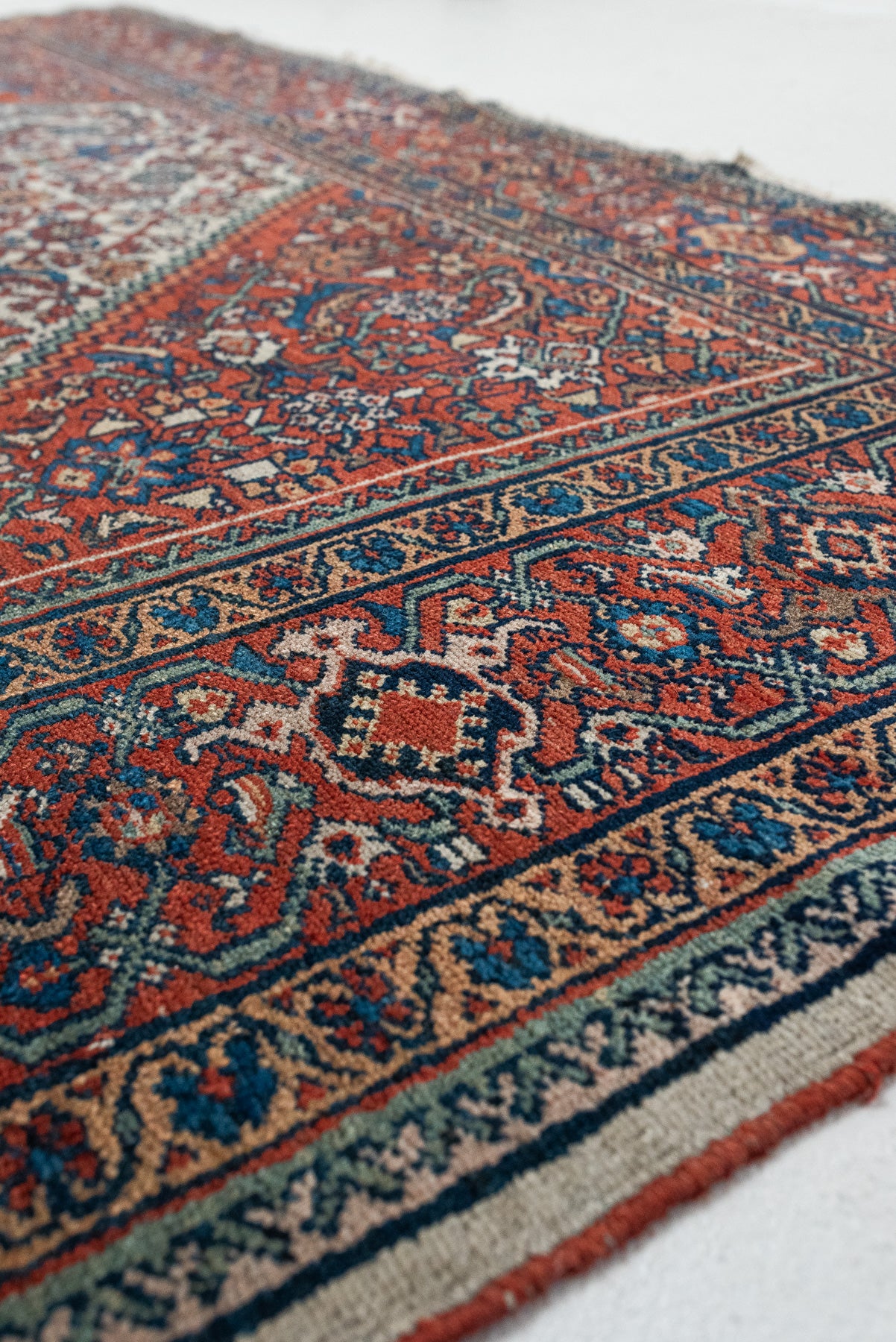 9'0 x 11'10 | Extra Large Red Malayer | Designers CE-M-2530 – Curio Rugs